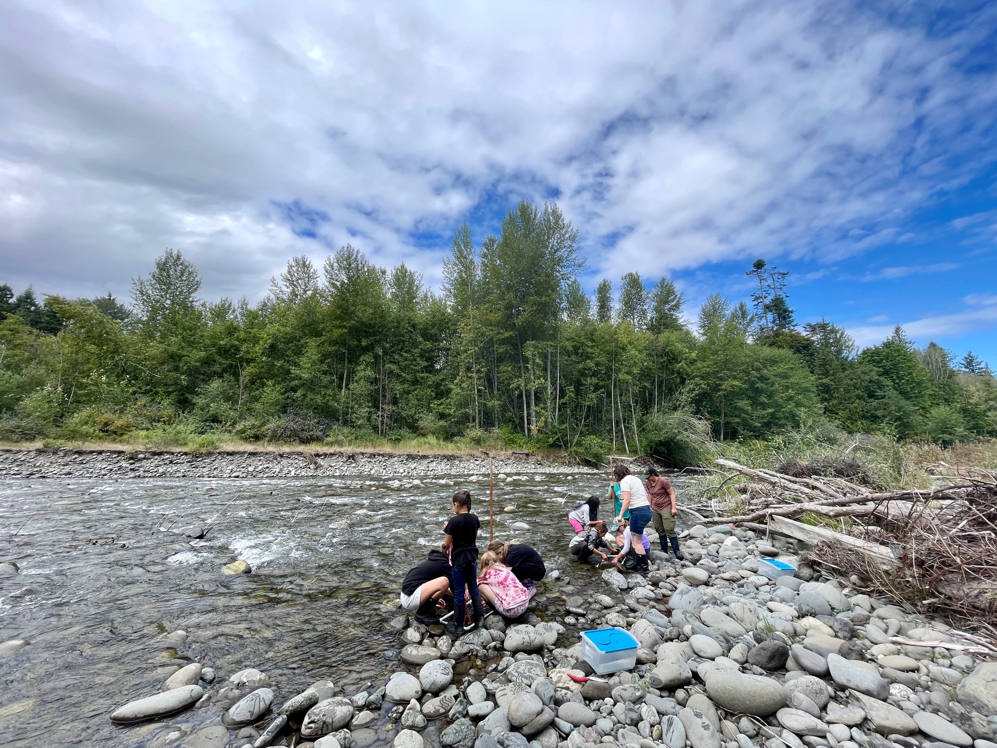 Aquatic Studies Field Trip (For Homeschoolers!) - Dungeness River ...